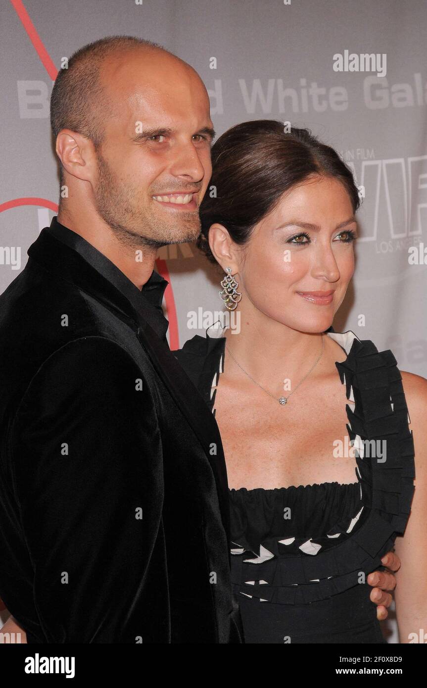 Edoardo Ponti and wife Sasha Alexander. 17 June 2008 - Beverly Hills ...