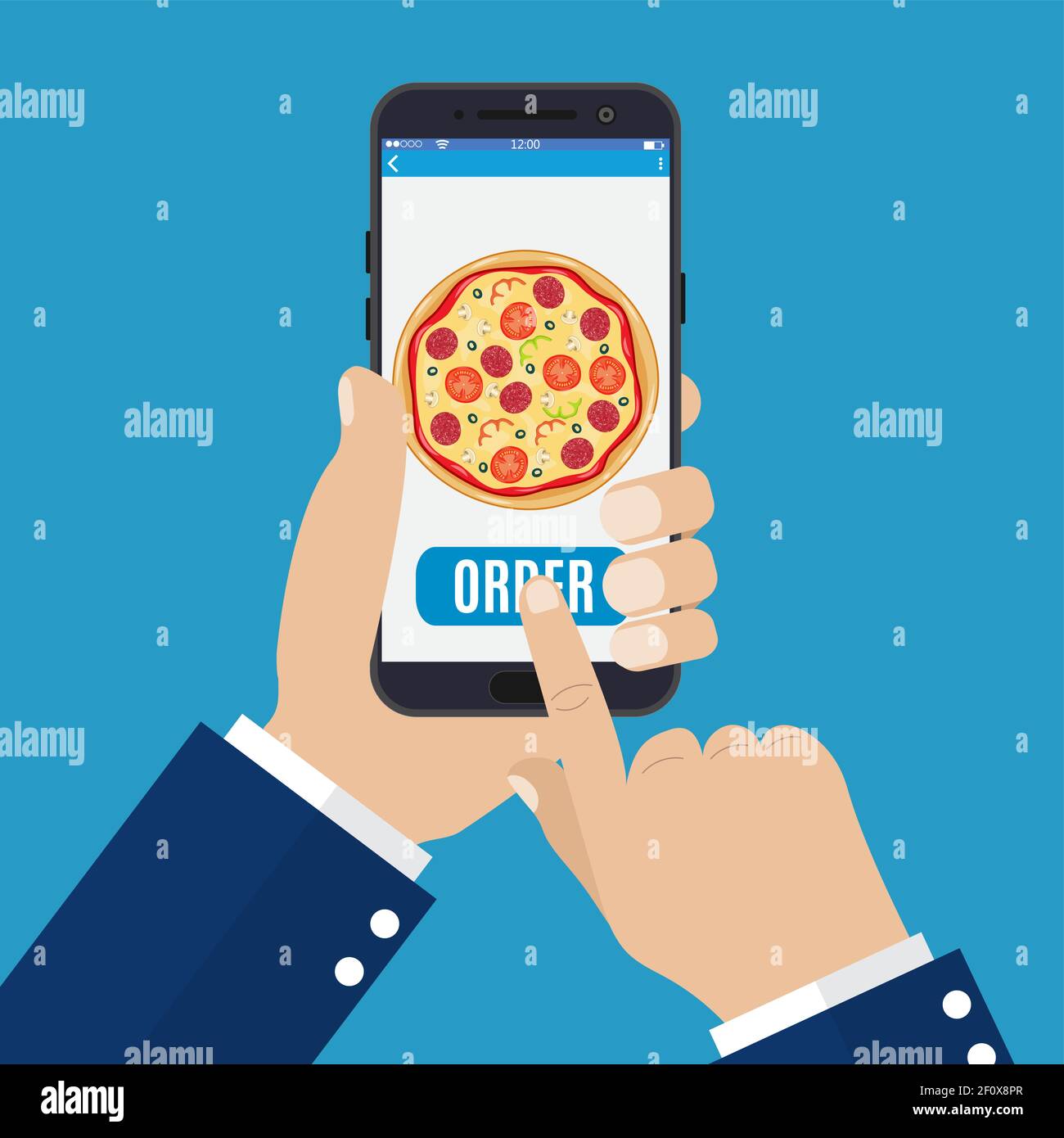 Order now cartoon hi-res stock photography and images - Alamy