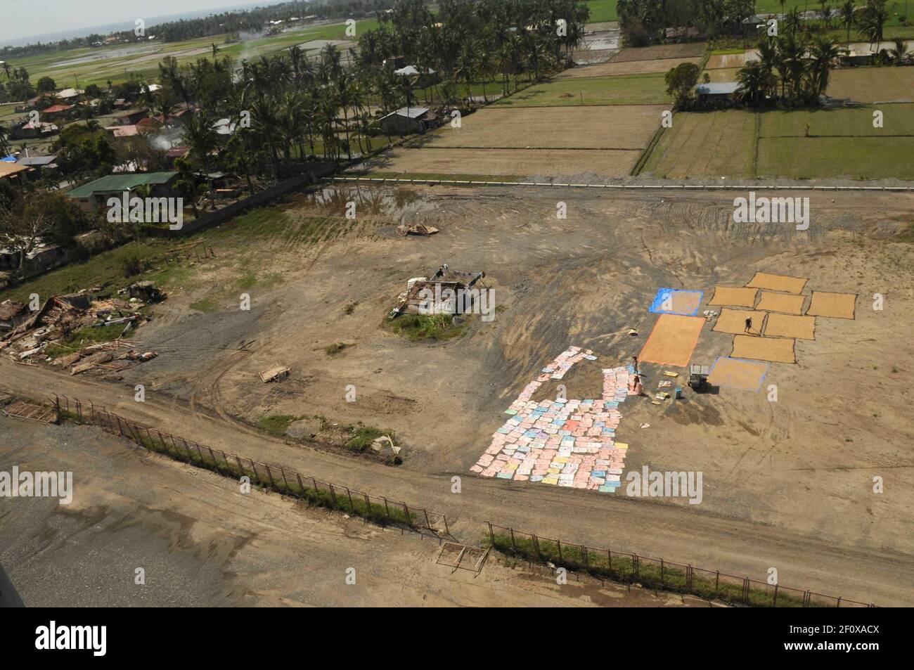 26 June 2008 - Aklan, Philippines - An area in Aklan after Typhoon ...