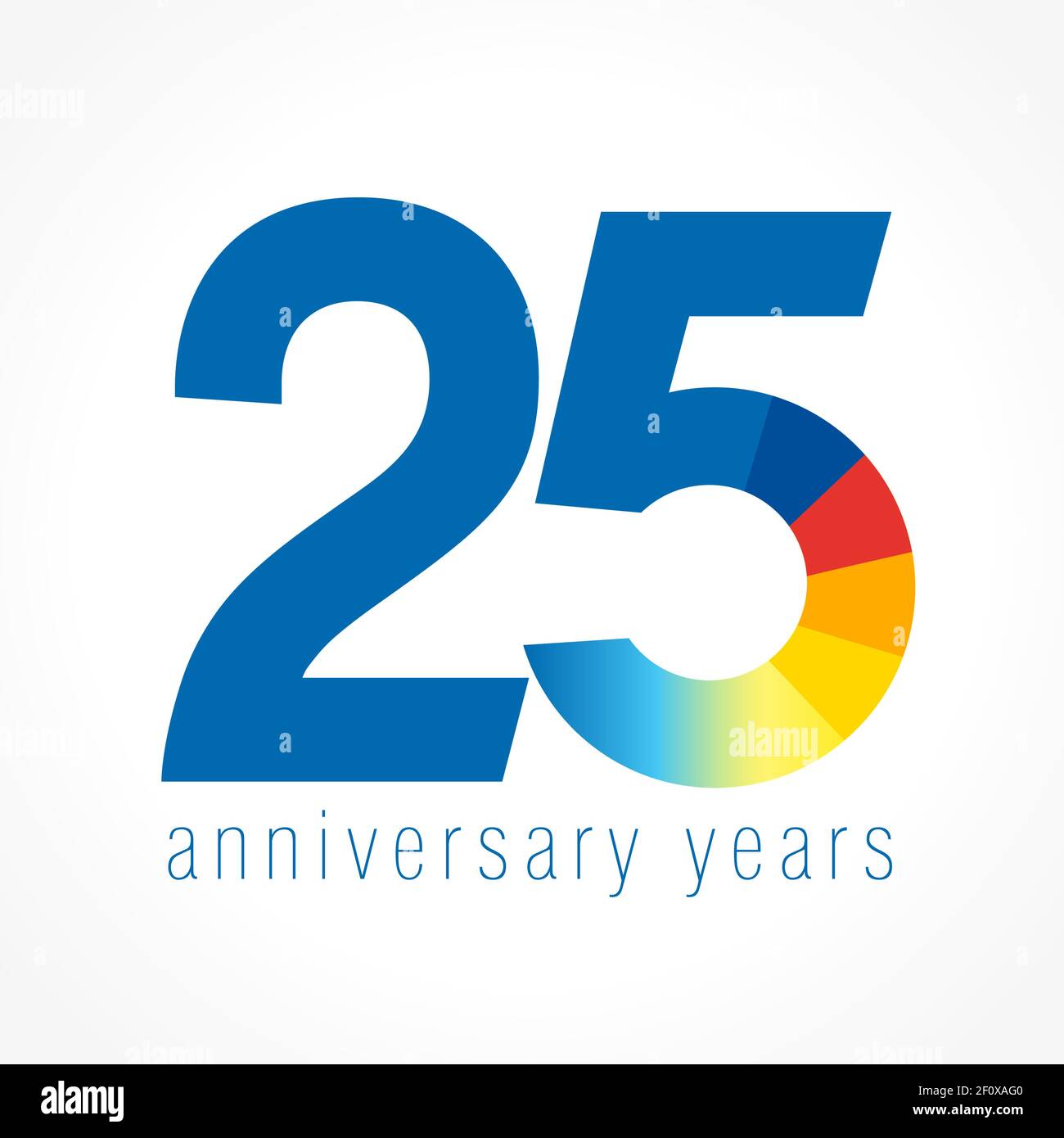 25 anniversary logo hi-res stock photography and images - Alamy