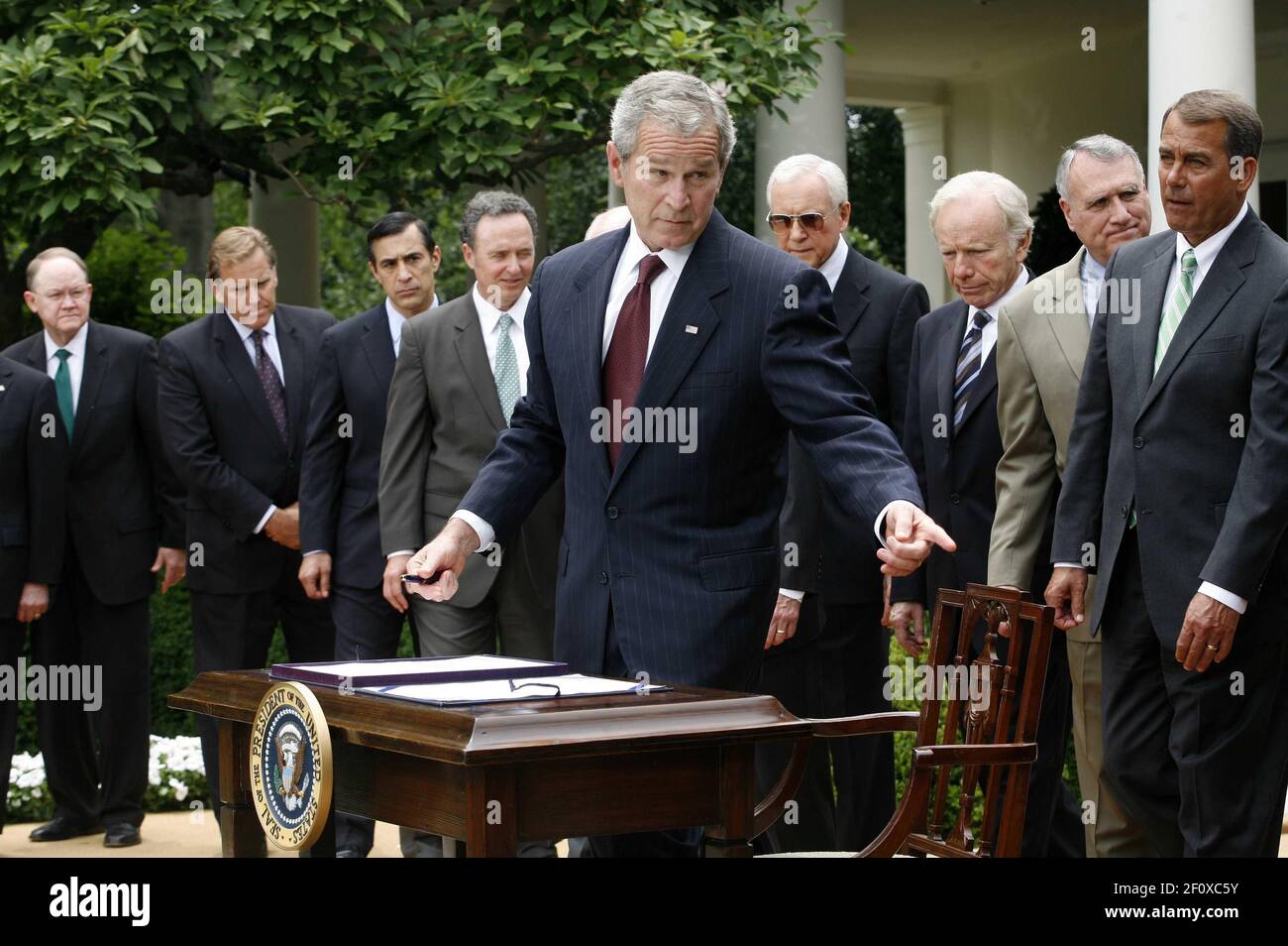 10 July 2008 - Washington, DC - President George W. Bush signed into ...