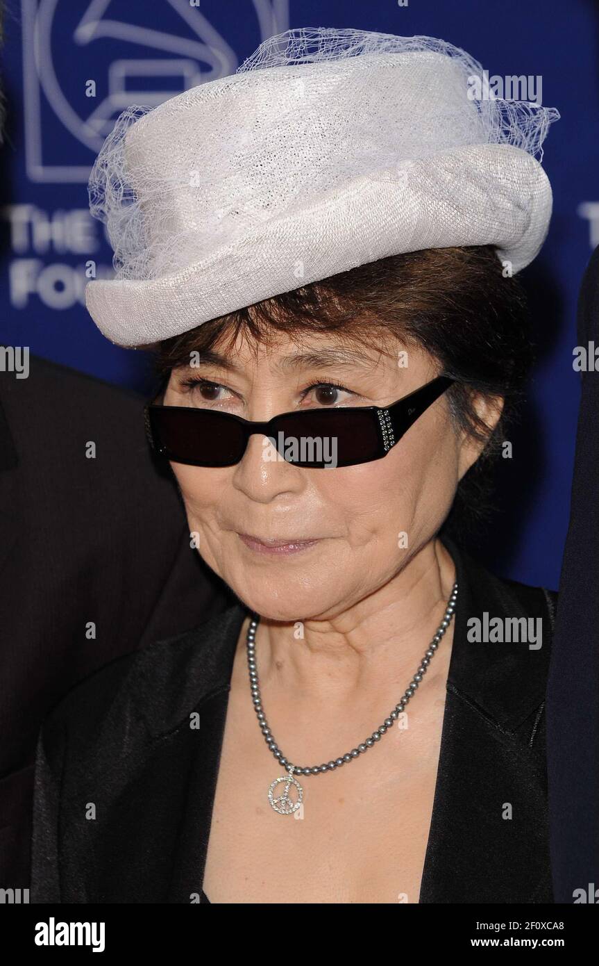 Yoko Ono. 12 July 2008 - Los Angeles, California. Annual GRAMMY ...