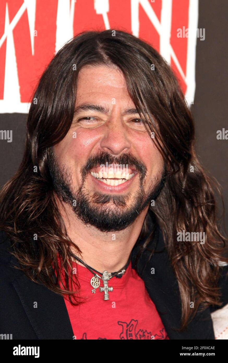 Dave Grohl of the Foo Fighters. 12 July 2008 - Los Angeles, California ...
