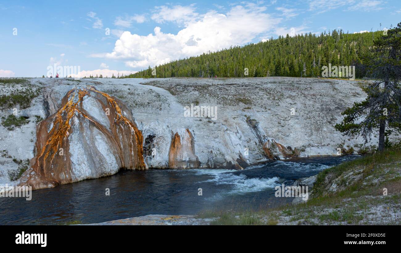 The amazing natural beauty of Yellowstone National Park Stock Photo - Alamy