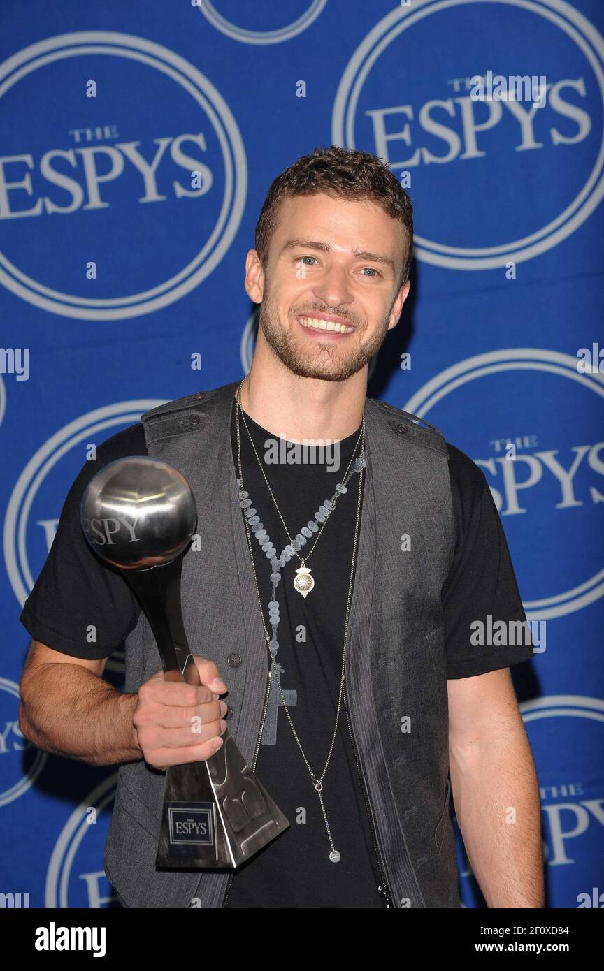 Justin Timberlake. 16 July 2008 - Los Angeles, California. 2008 ESPY ...