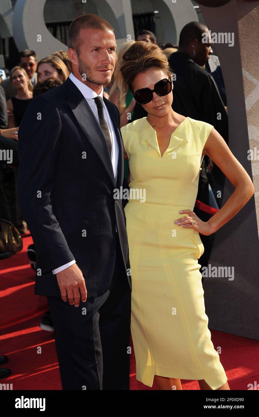 David Beckham and Victoria Beckham. 16 July 2008 - Los Angeles ...