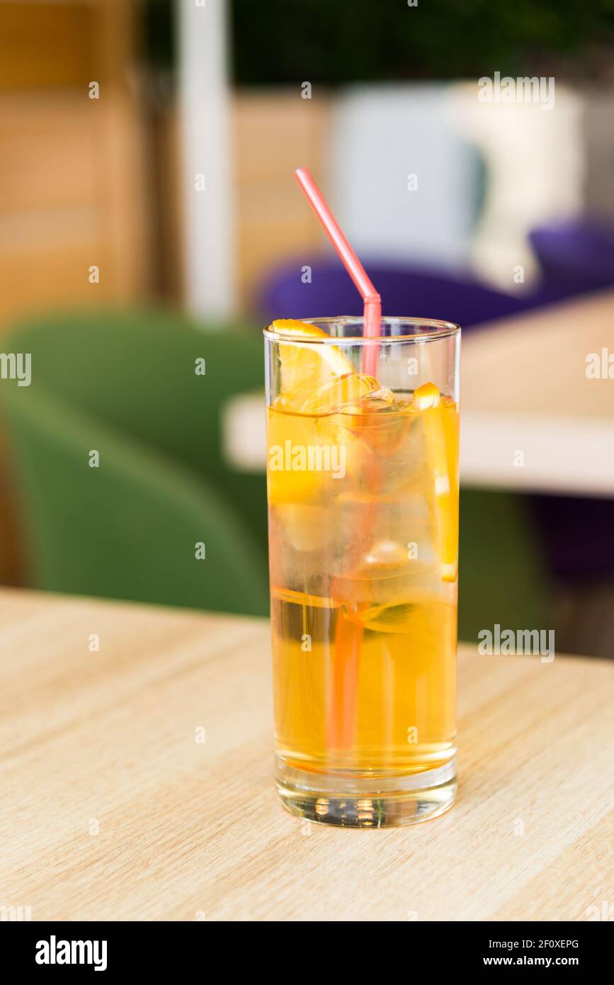 Lemonade in the cafe hi-res stock photography and images - Alamy