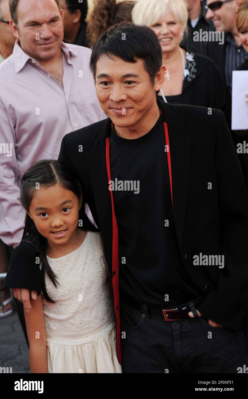 Jet Li and daughter Jane. 27 July 2008 - Universal City, California ...