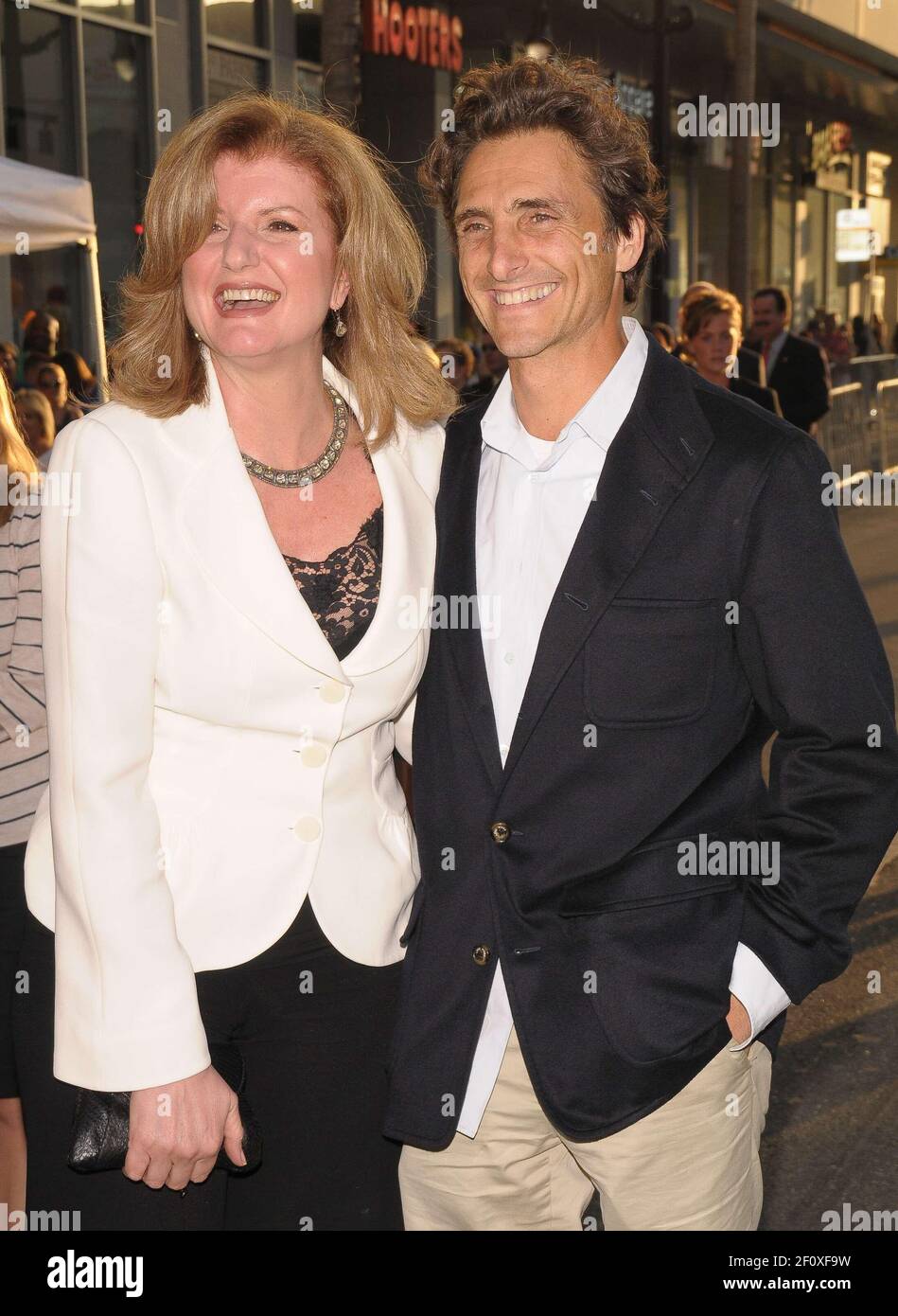 Lawrence Bender and Arianna Huffington. 24 July 2008 - Hollywood ...