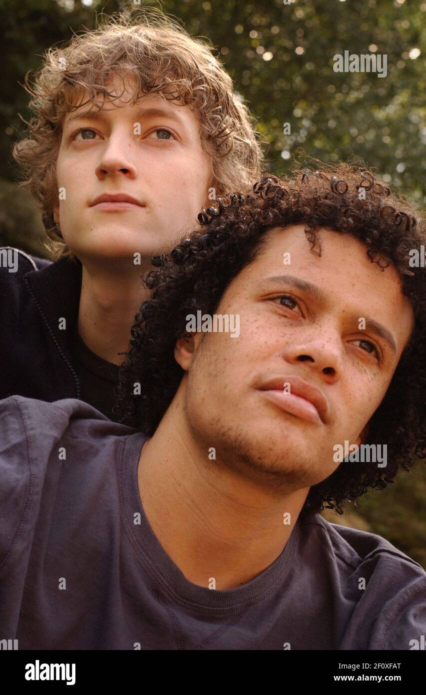 TOM AND HARRY JAMESON,23/4/03 PILSTON Stock Photo - Alamy