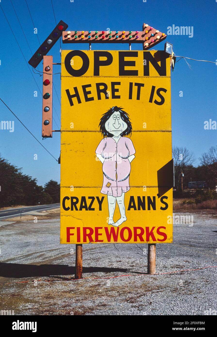 Fireorks signage hi-res stock photography and images - Alamy