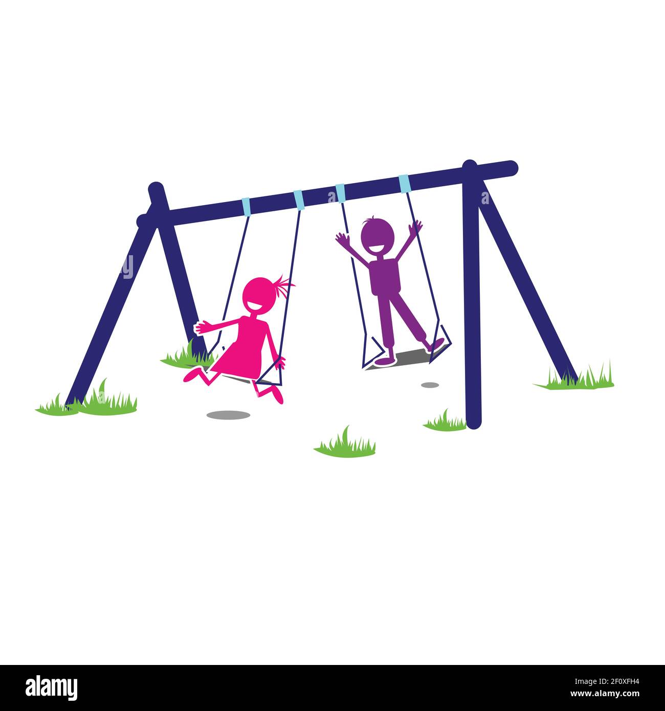 Preschool activity vector vectors hi-res stock photography and images ...