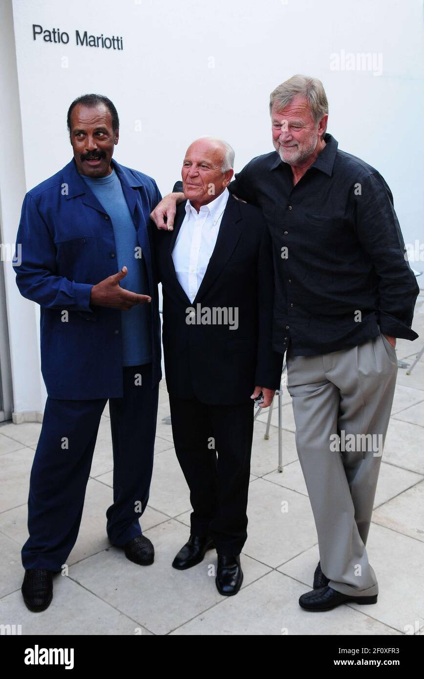 Enzo G. Castellari, Fred Williamson and Bo Svenson. 29 July 2008 ...