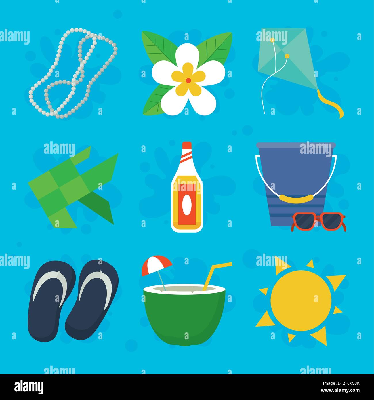 icon set of songkran festival Stock Vector Image & Art - Alamy