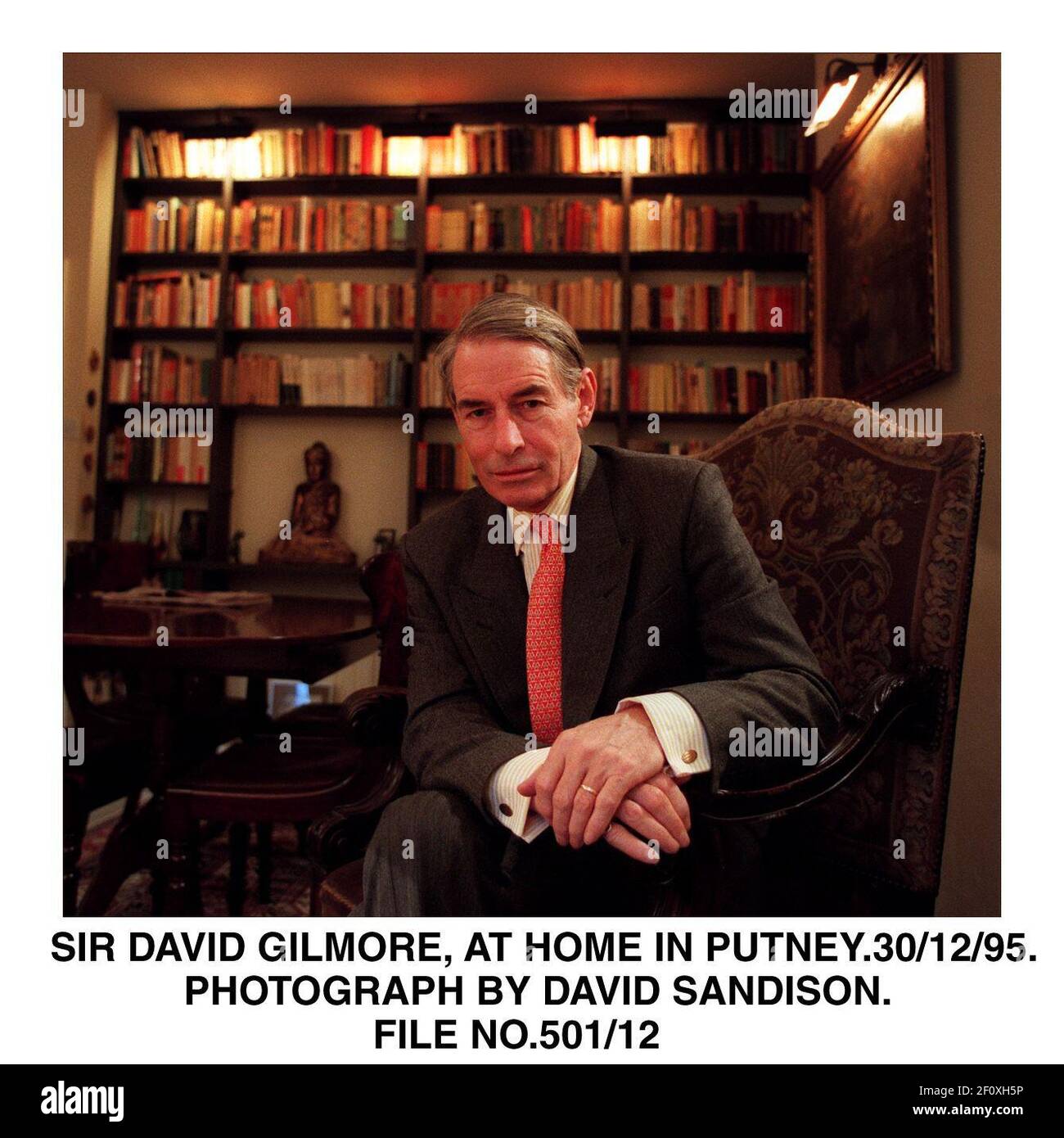 Sir David Gilmore Stock Photo - Alamy