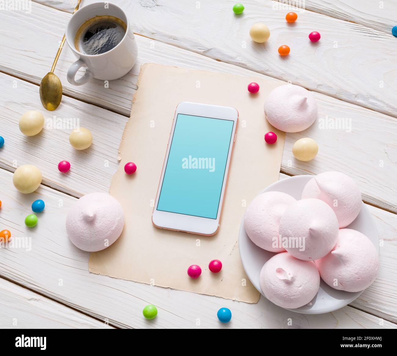 Daily up phone hi-res stock photography and images - Alamy