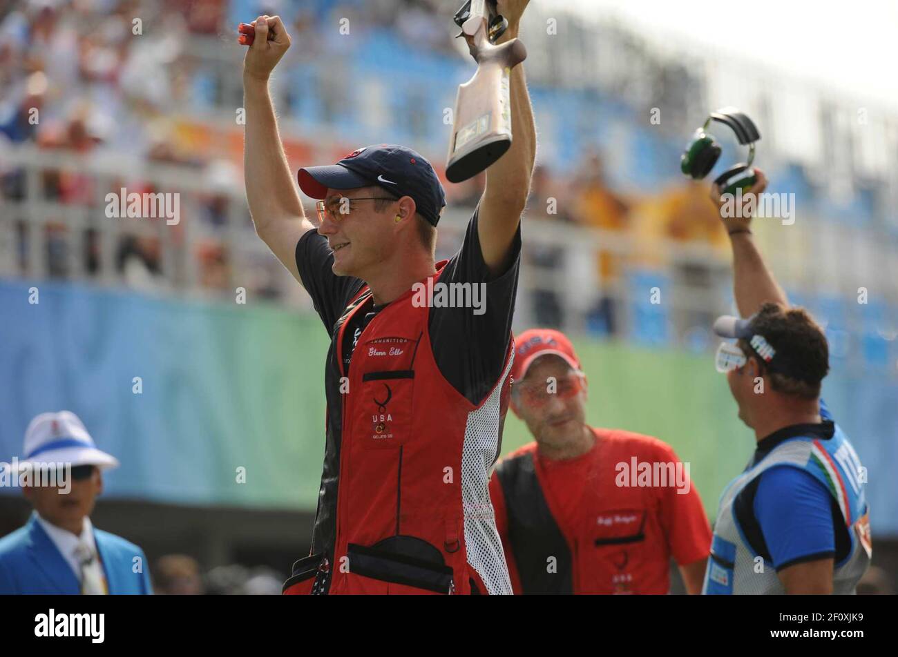 12 August 2008 - Beijing, China - Three-time Olympian Spc. Walton Glenn ...