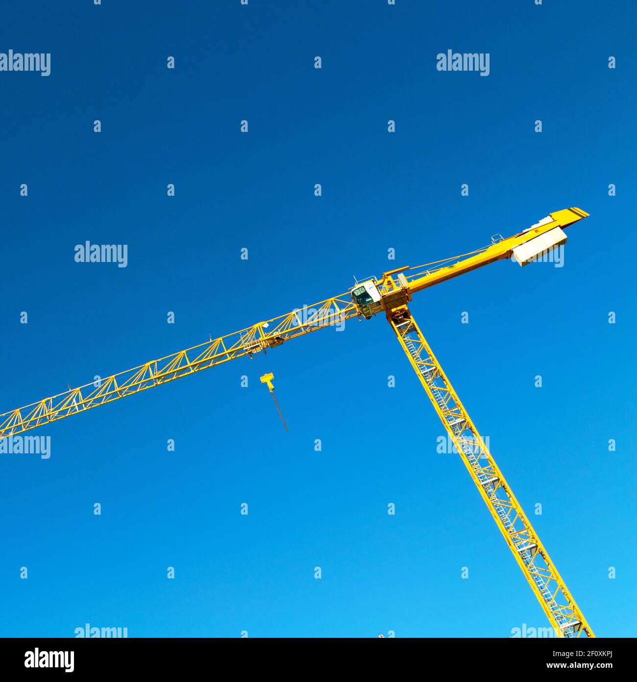 Crane in the sky Stock Photo - Alamy