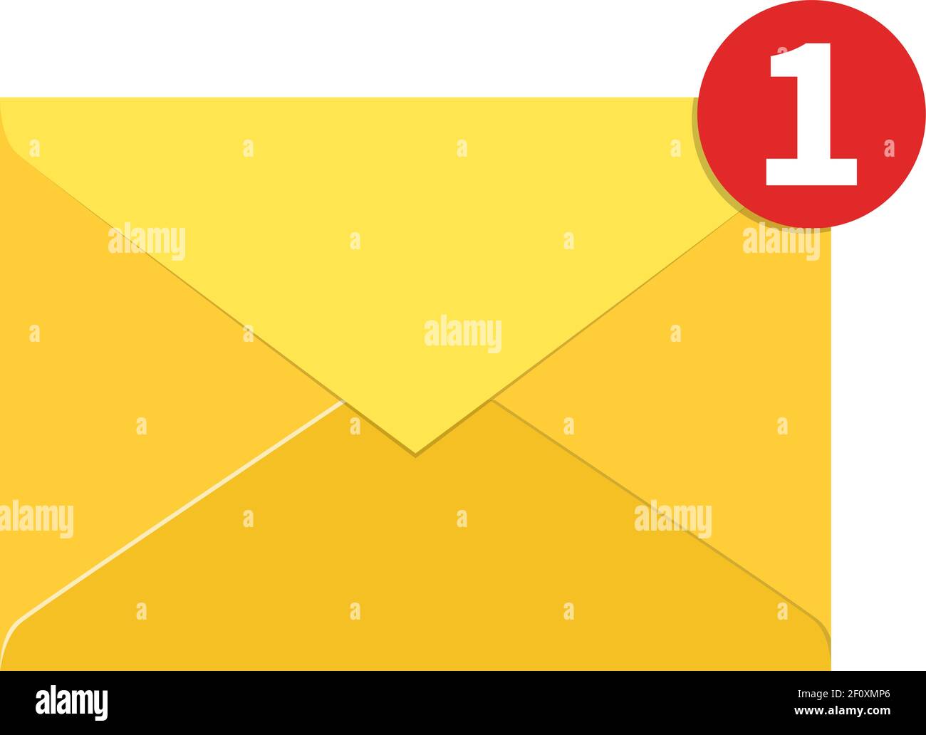 New Email, incoming message Stock Vector Image & Art - Alamy