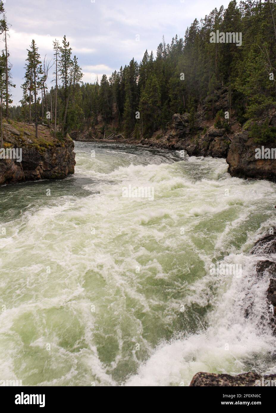 The amazing natural beauty of Yellowstone National Park Stock Photo - Alamy