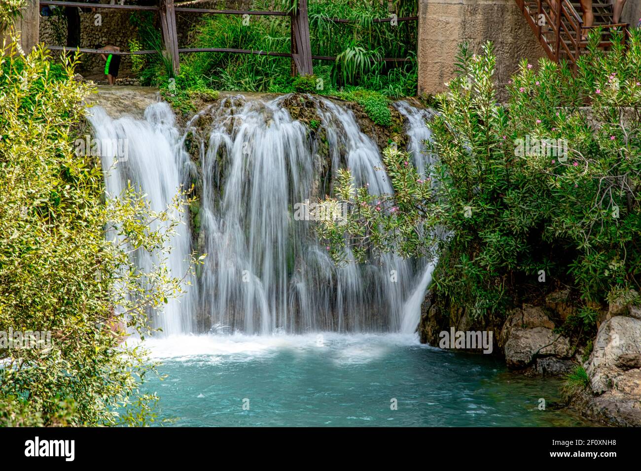 Famous Font Algar, Costa Blanca Spain Stock Photo - Alamy