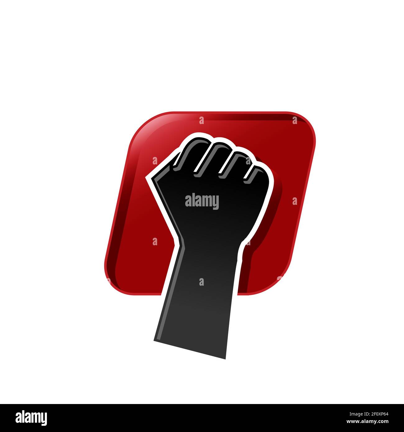 Protester solidarity Stock Vector Images - Alamy
