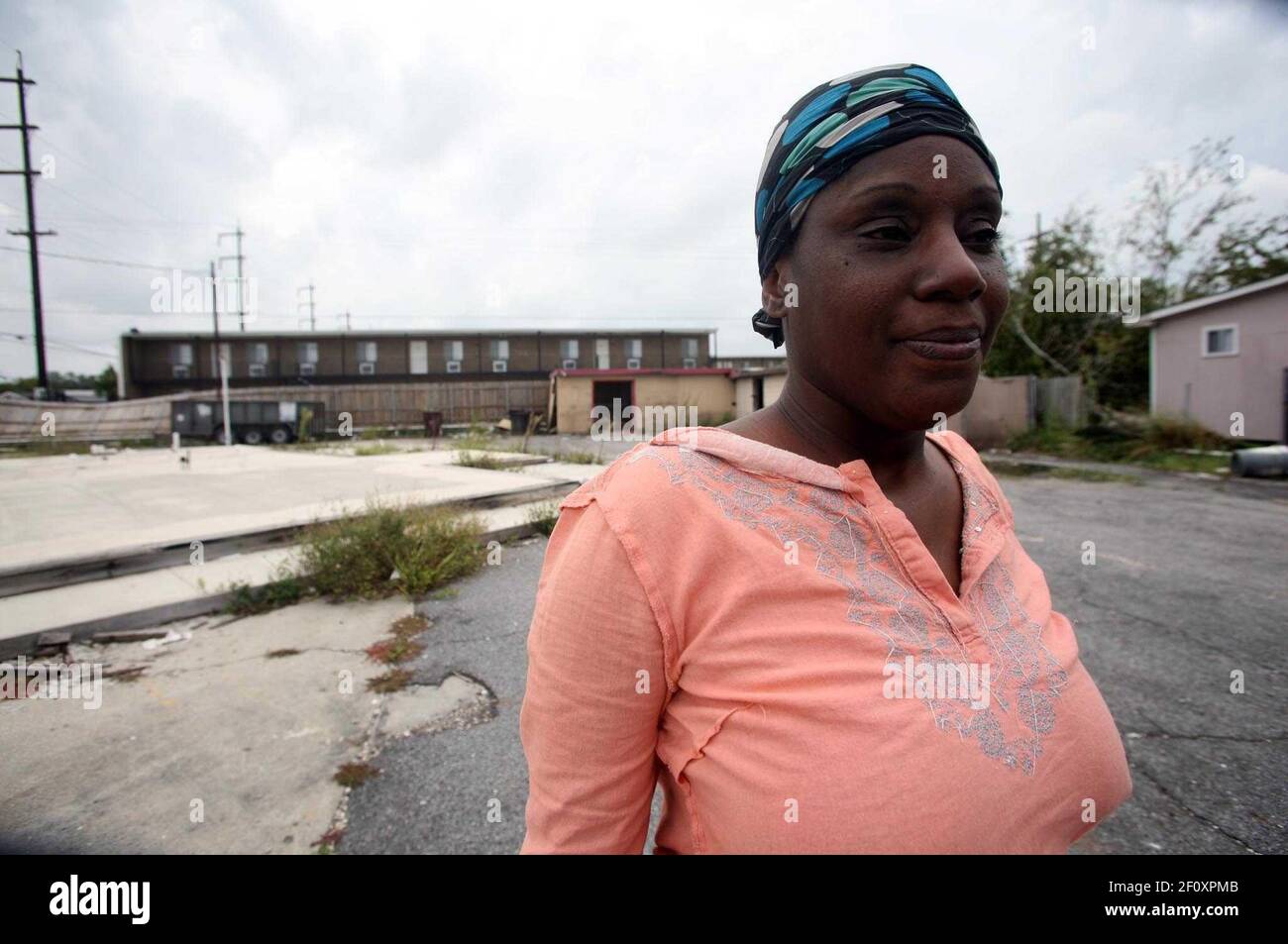 3 September 2008 - New Orleans, Louisiana - After hurricane Gustav ...
