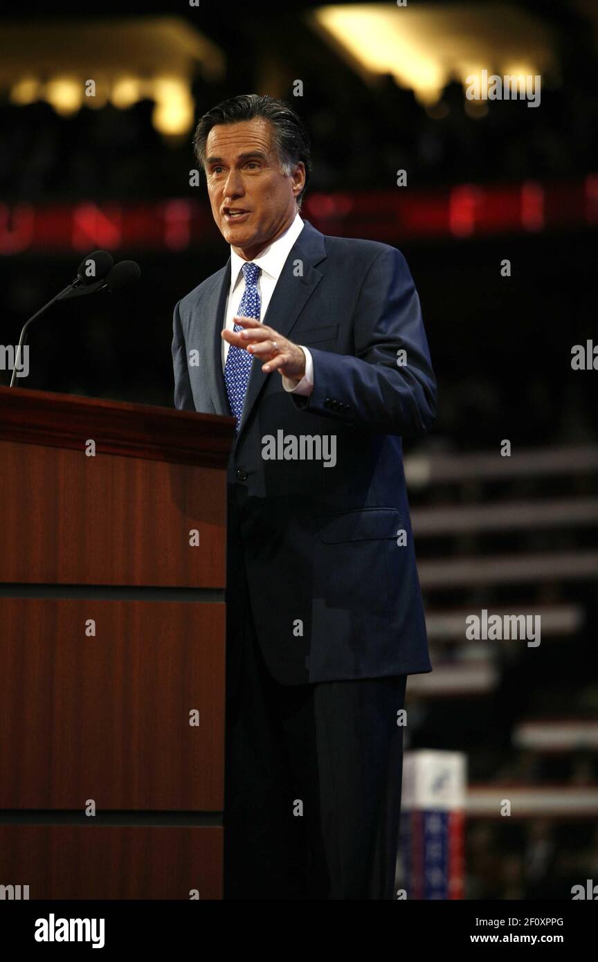 3 September 2008 - St. Paul, MN - Former Governor of Massachusetts Mitt ...