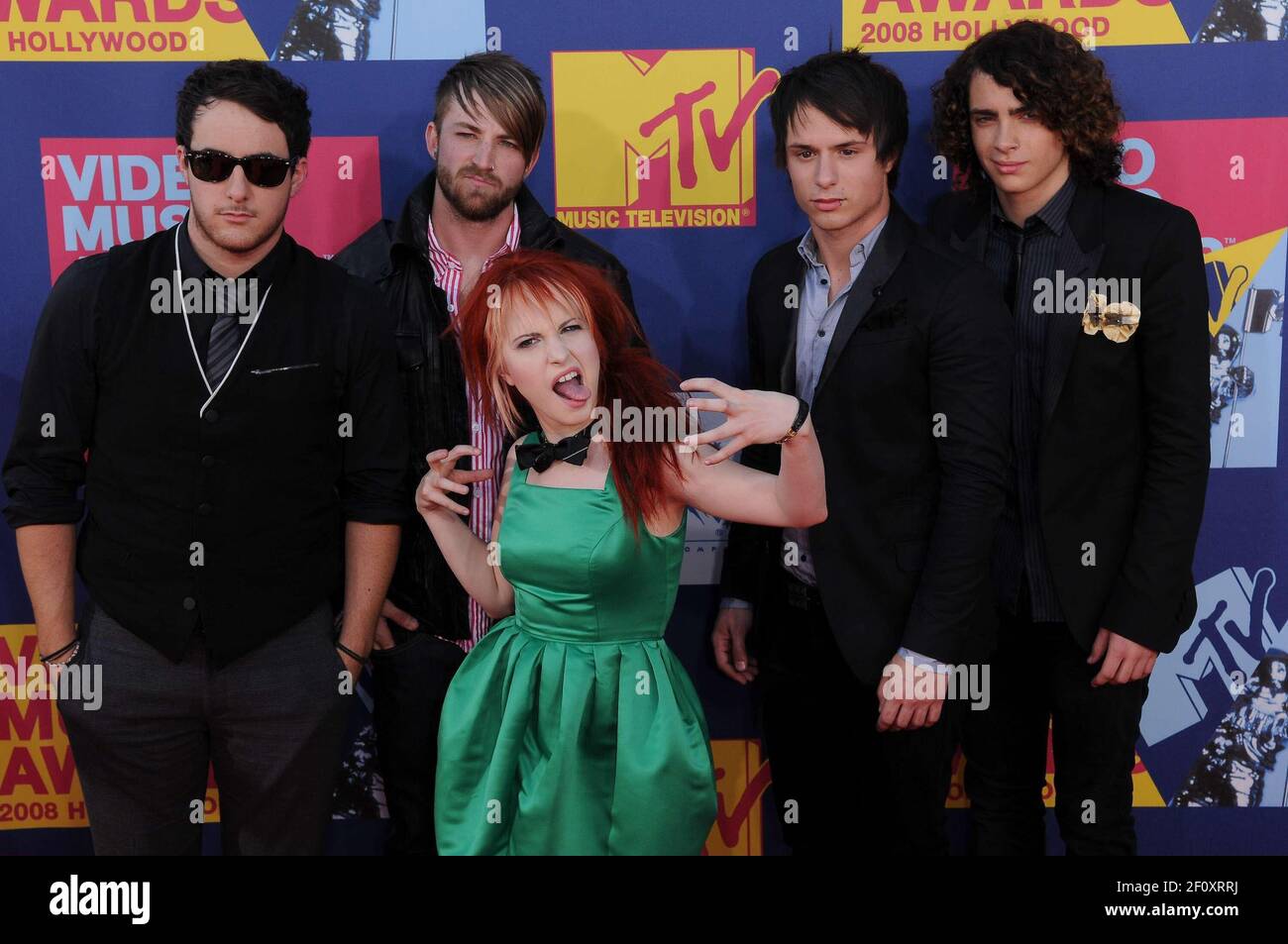 Paramore. 7 September 2008 - Los Angeles, California. The 2008 Video ...
