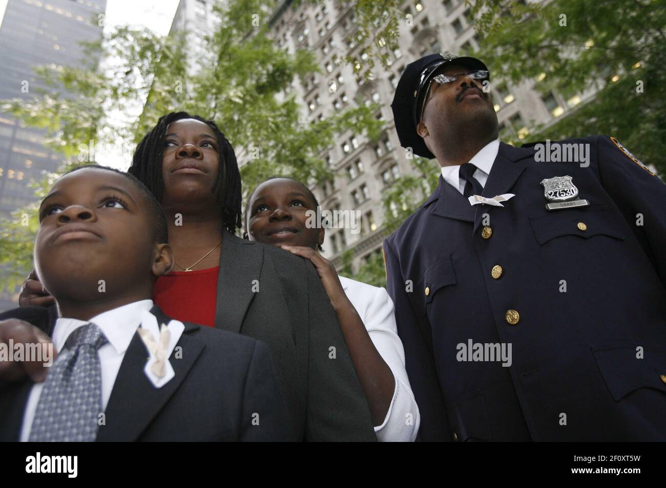11 September 2008 - New York, NY - Michelle Haskett-Godbee, second from ...