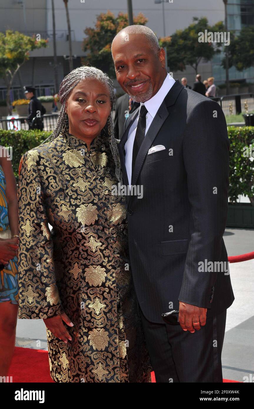James Pickens Jr and wife. 13 September 2008 - Los Angeles, California ...