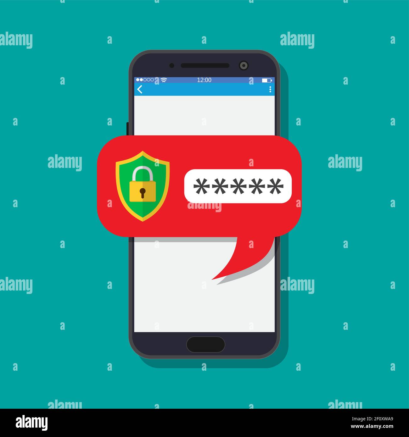 Access security illustration concept Stock Vector Images - Alamy