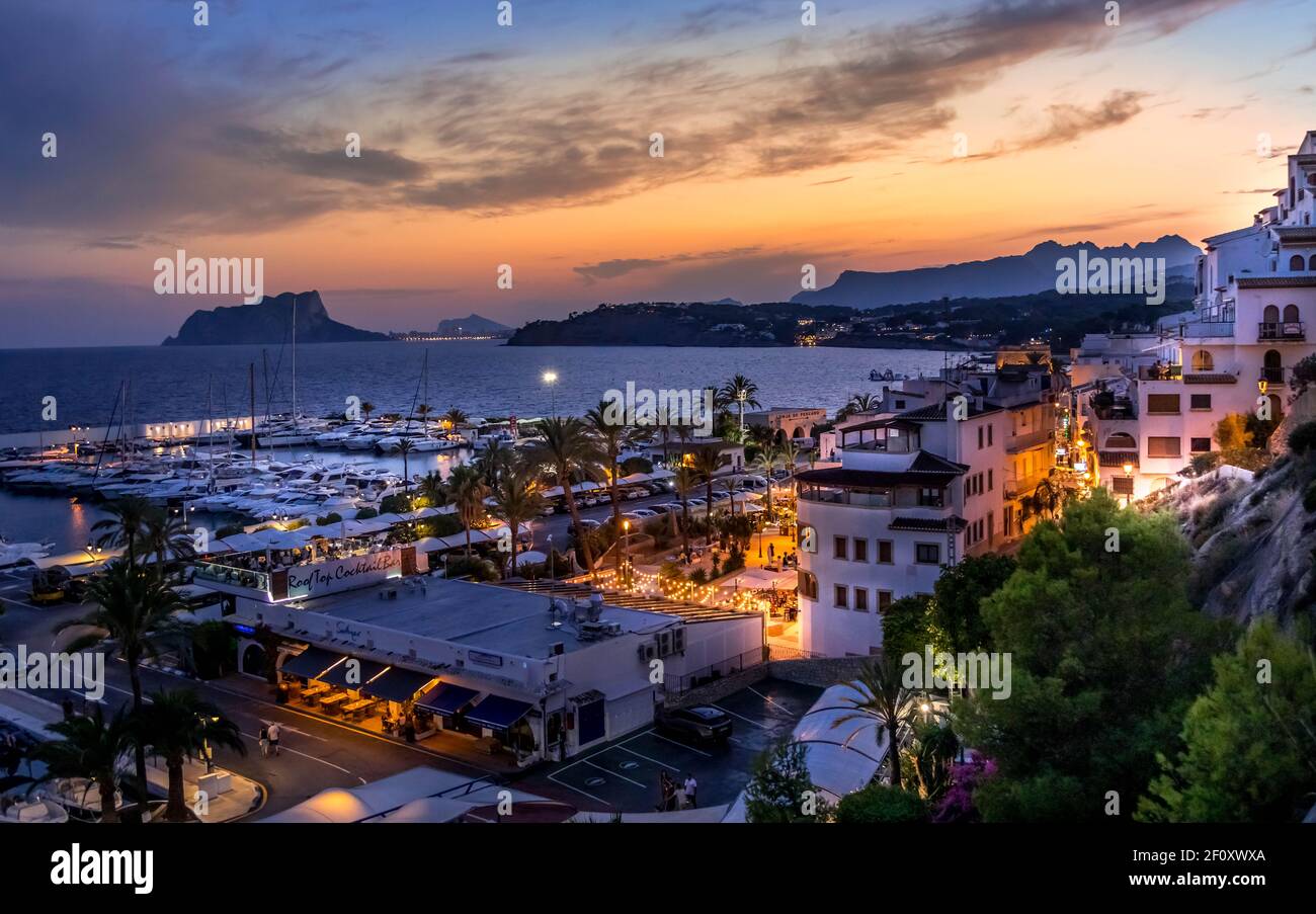 Moraira castle hi-res stock photography and images - Alamy
