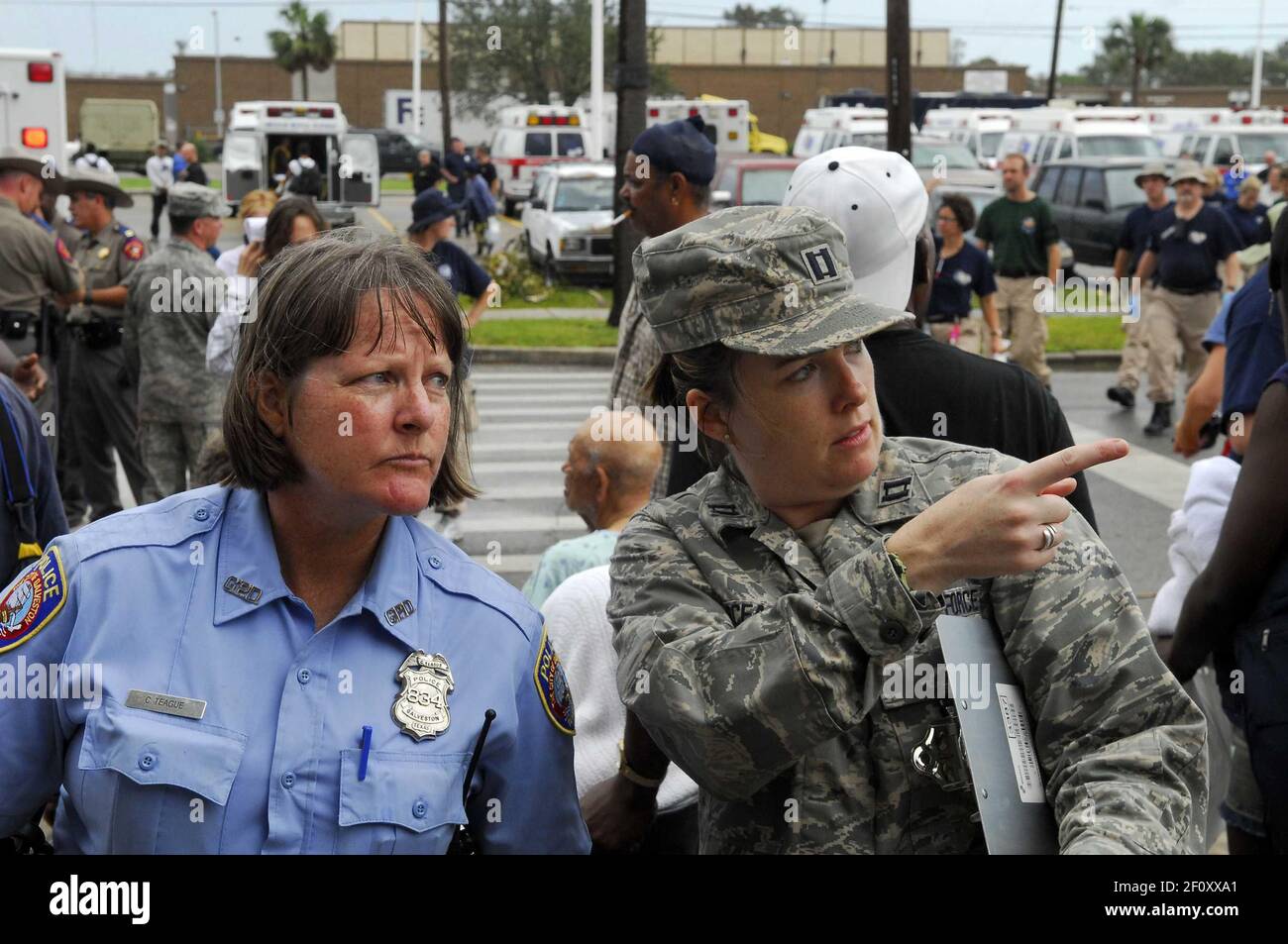 14 September 2008 - Galveston, Texas - Officer C. Teague of the ...