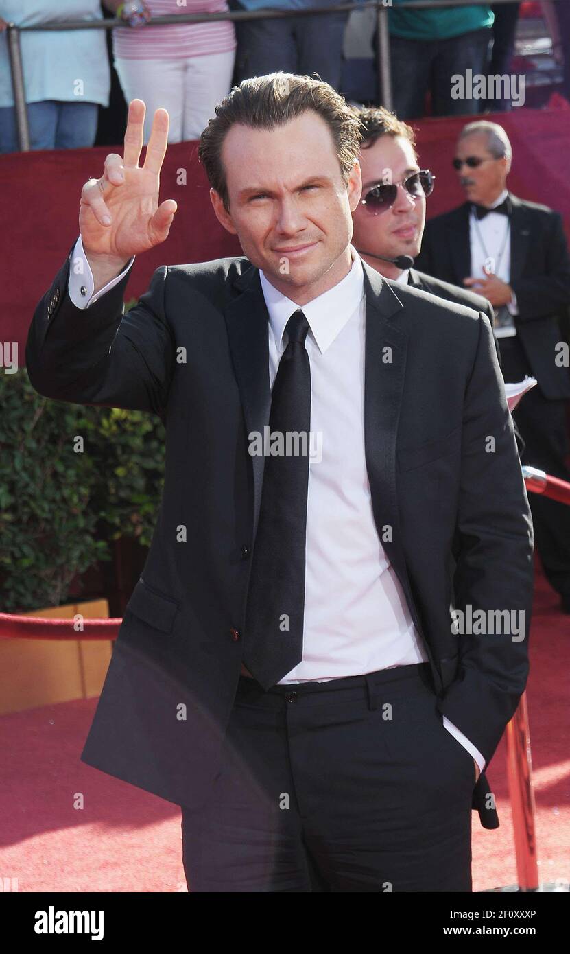 Christian Slater. 21 September 2008 - Los Angeles, California. 60th ...