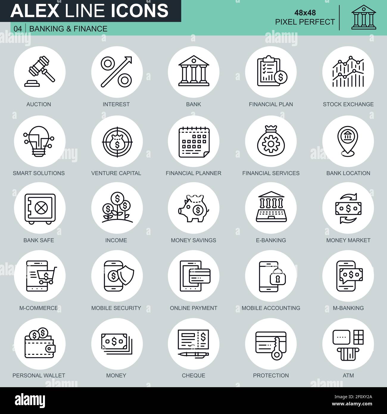 App per mobile banking Stock Vector Images - Alamy