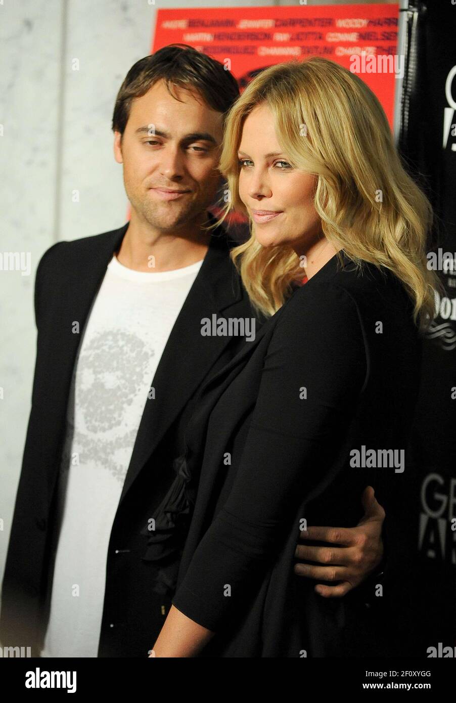 Writer/director Stuart Townsend and Charlize Theron. 22 September 2008 ...