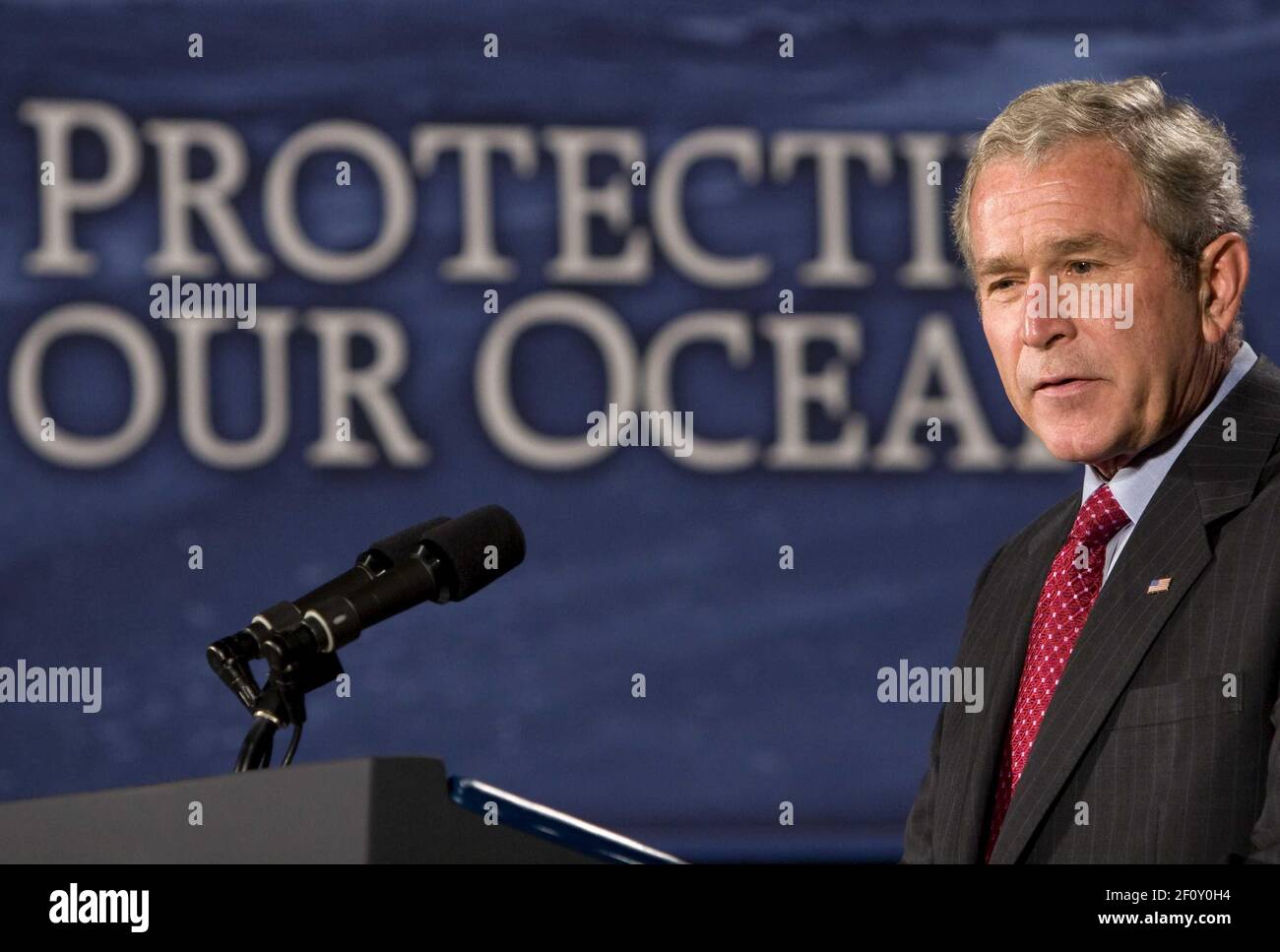 26 September 2008 Ã Washington, D.C. Ã President George W. Bush makes ...