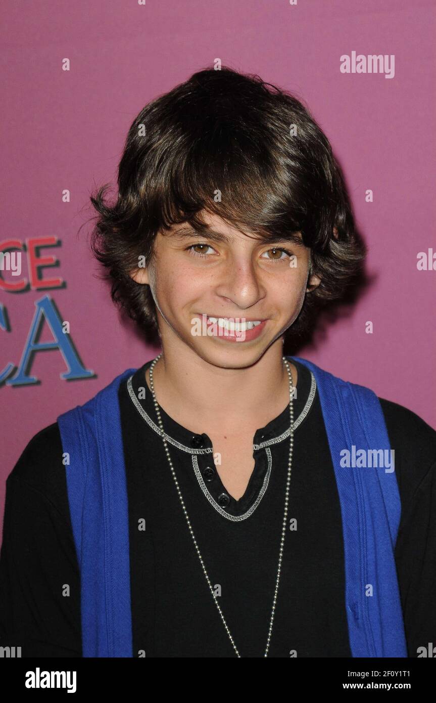 Moises Arias. 5 October 2008 - Anaheim, California. Miley Cyrus' "Sweet ...