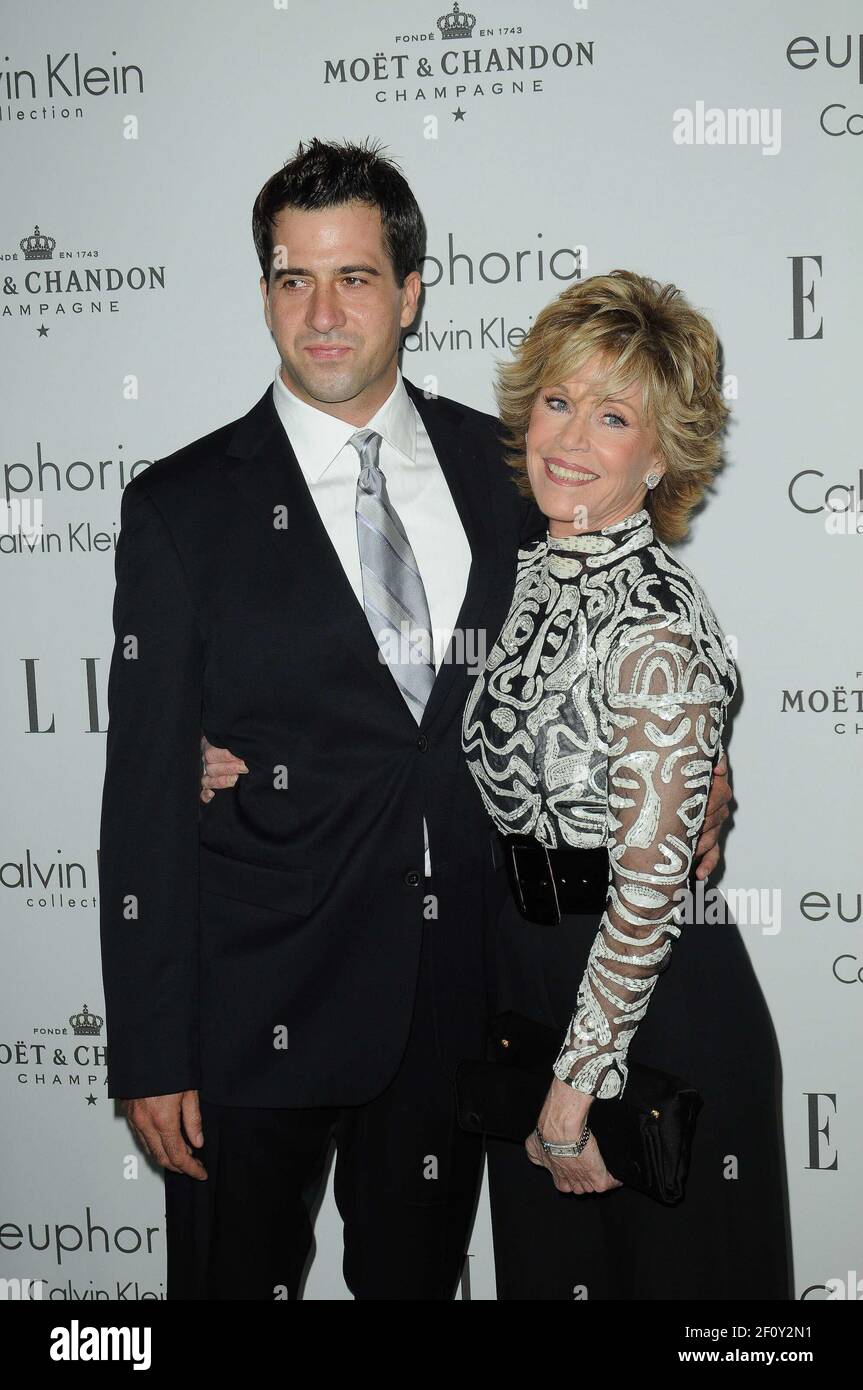 Jane Fonda, son Troy Garity. 6 October 2008 - Los Angeles, California ...