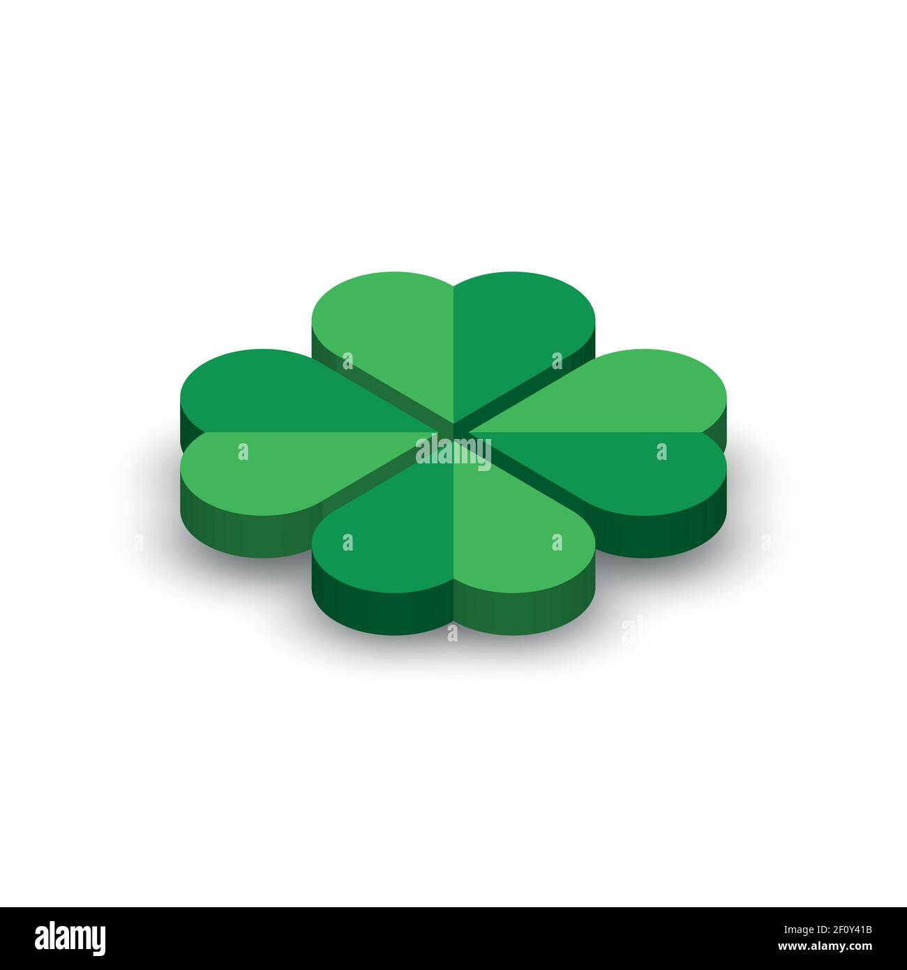 Shamrock illustration Stock Vector Images - Alamy
