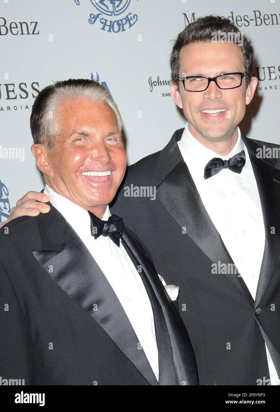 George Hamilton and son Ashley Hamilton. 25 October 2008 - Beverly ...