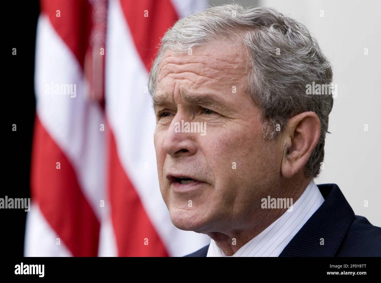 5 November 2008 Ã Washington, D.C. Ã President George W. Bush makes ...