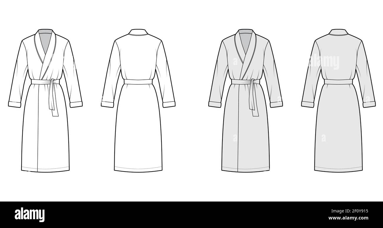 Man woman spa dressing gown Cut Out Stock Images & Pictures - Alamy