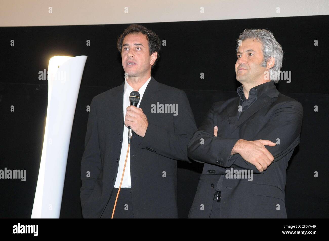 Domenico Procacci and Matteo Garrone. "NEW FILMS FROM ITALY" Opening ...