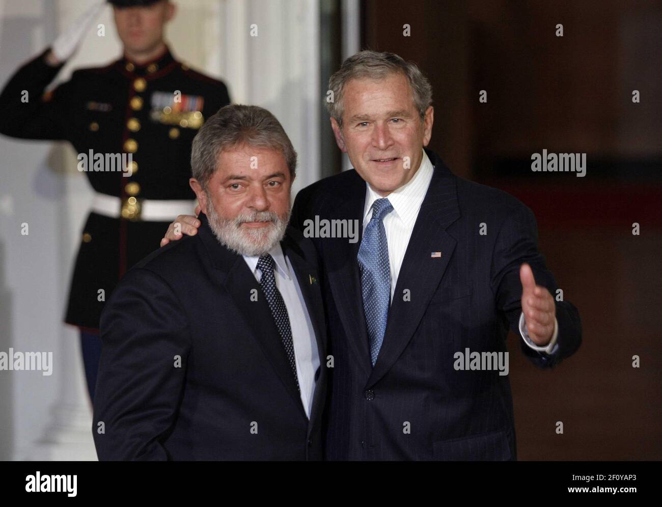 14 November 2008 - Washington, DC - President George W. Bush greets ...