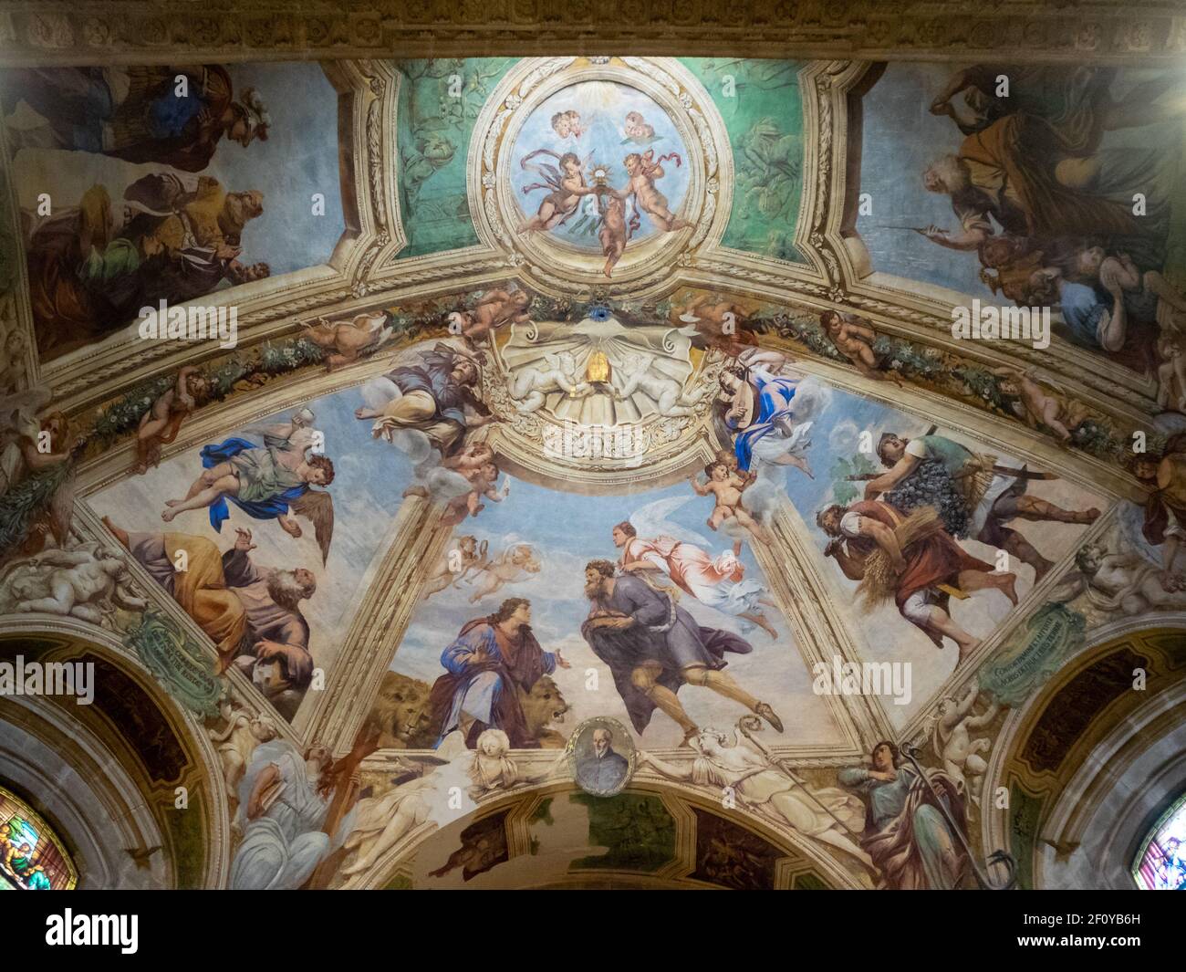 Fresco ceiling hi-res stock photography and images - Alamy