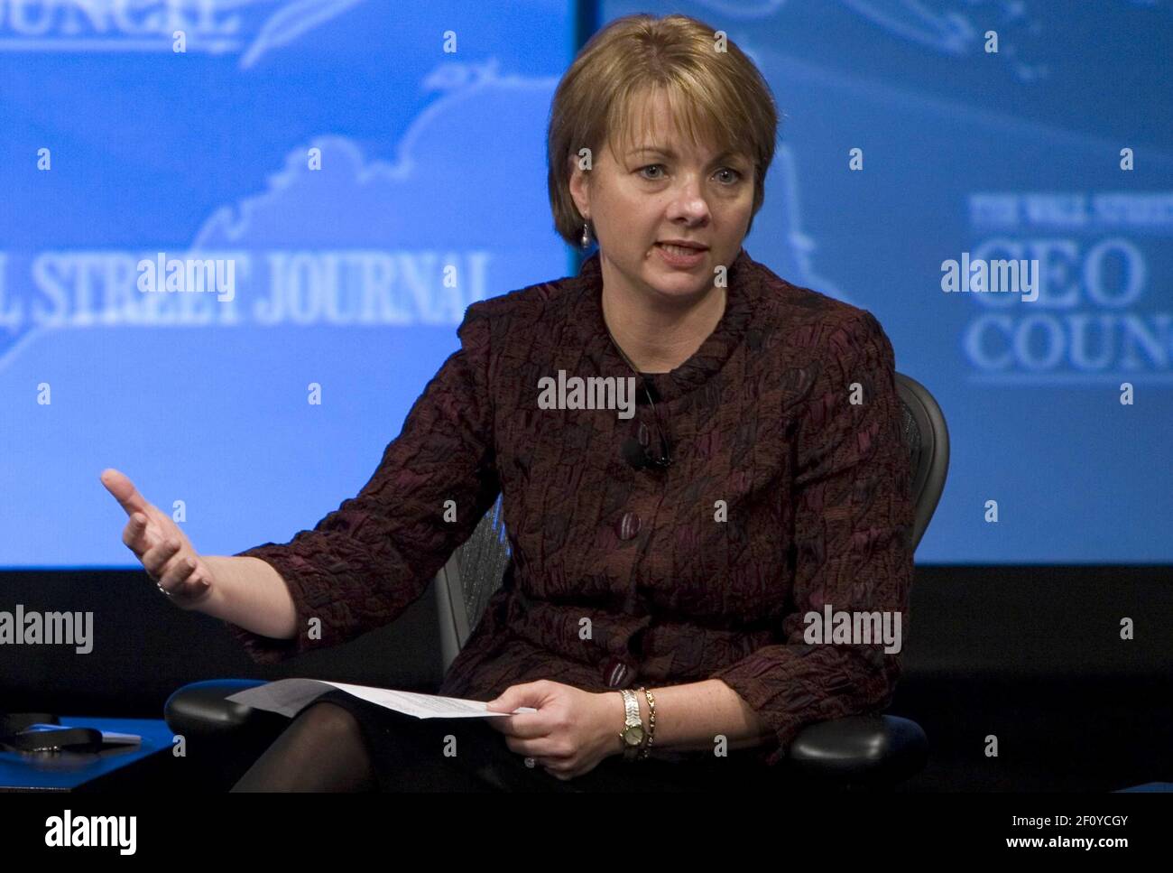 18 November 2008 - Washington, D.C. - Angela F. Braly, President and ...