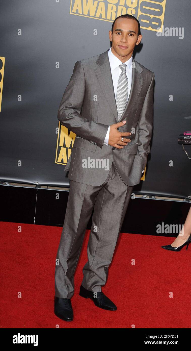 Lewis hamilton 2008 hi-res stock photography and images - Alamy