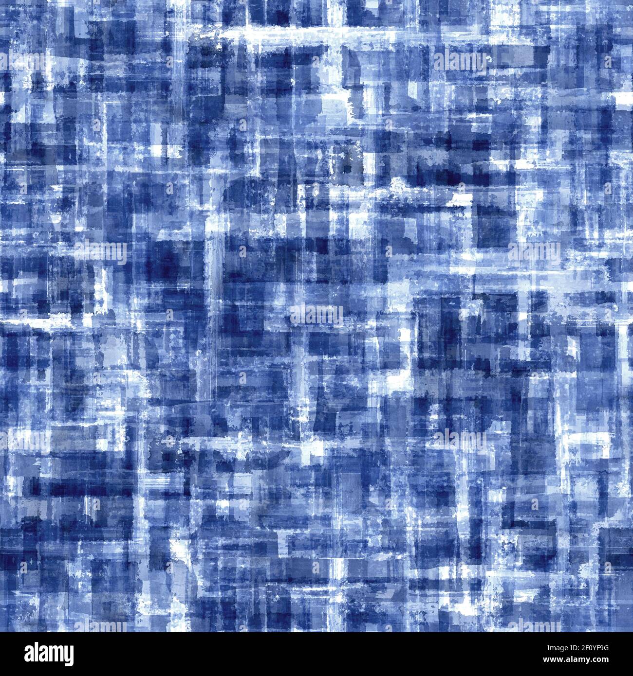 Abstract grunge cross geometric shapes contemporary art blue color ...